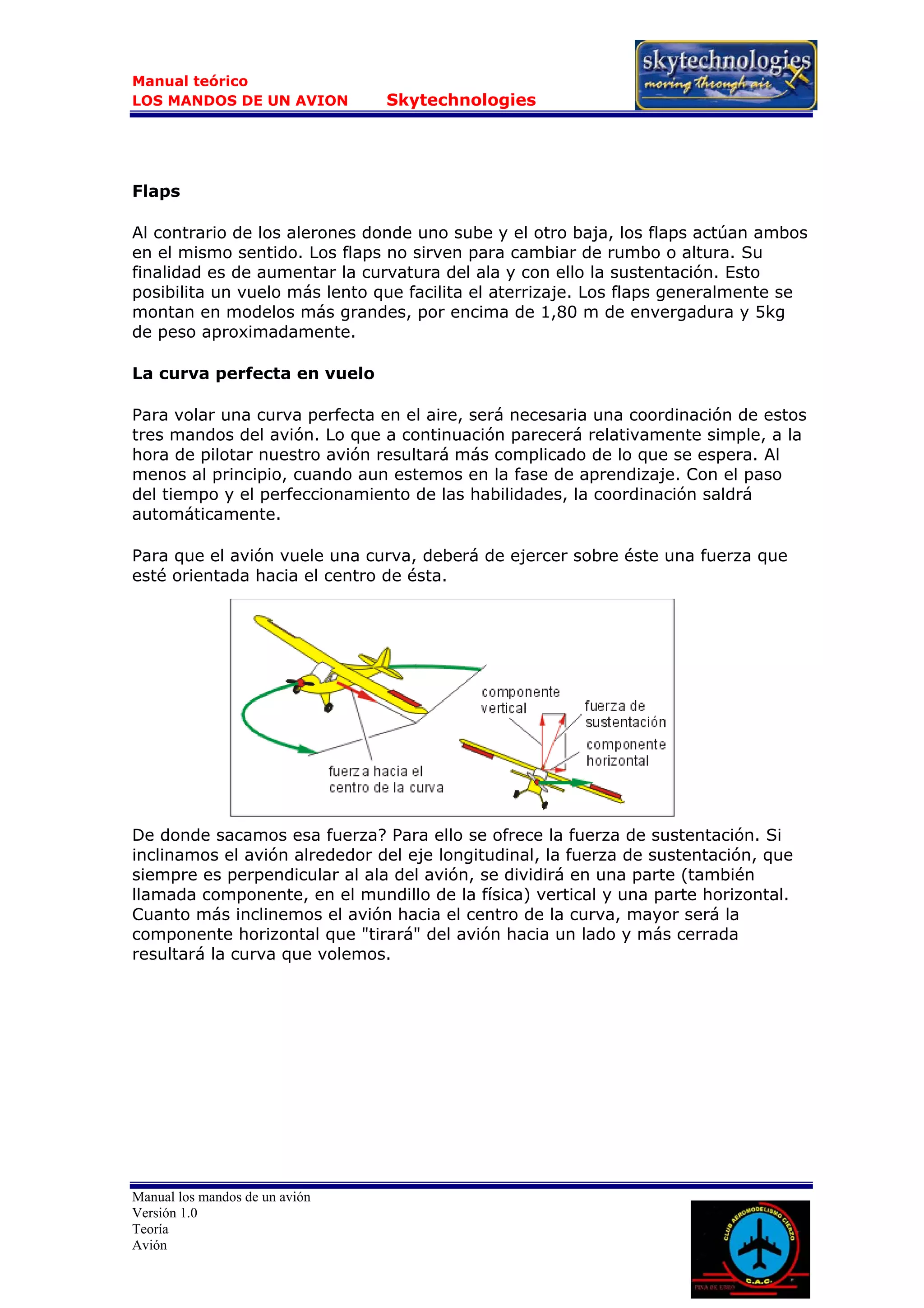 Los Mandos De Un Avion | PDF