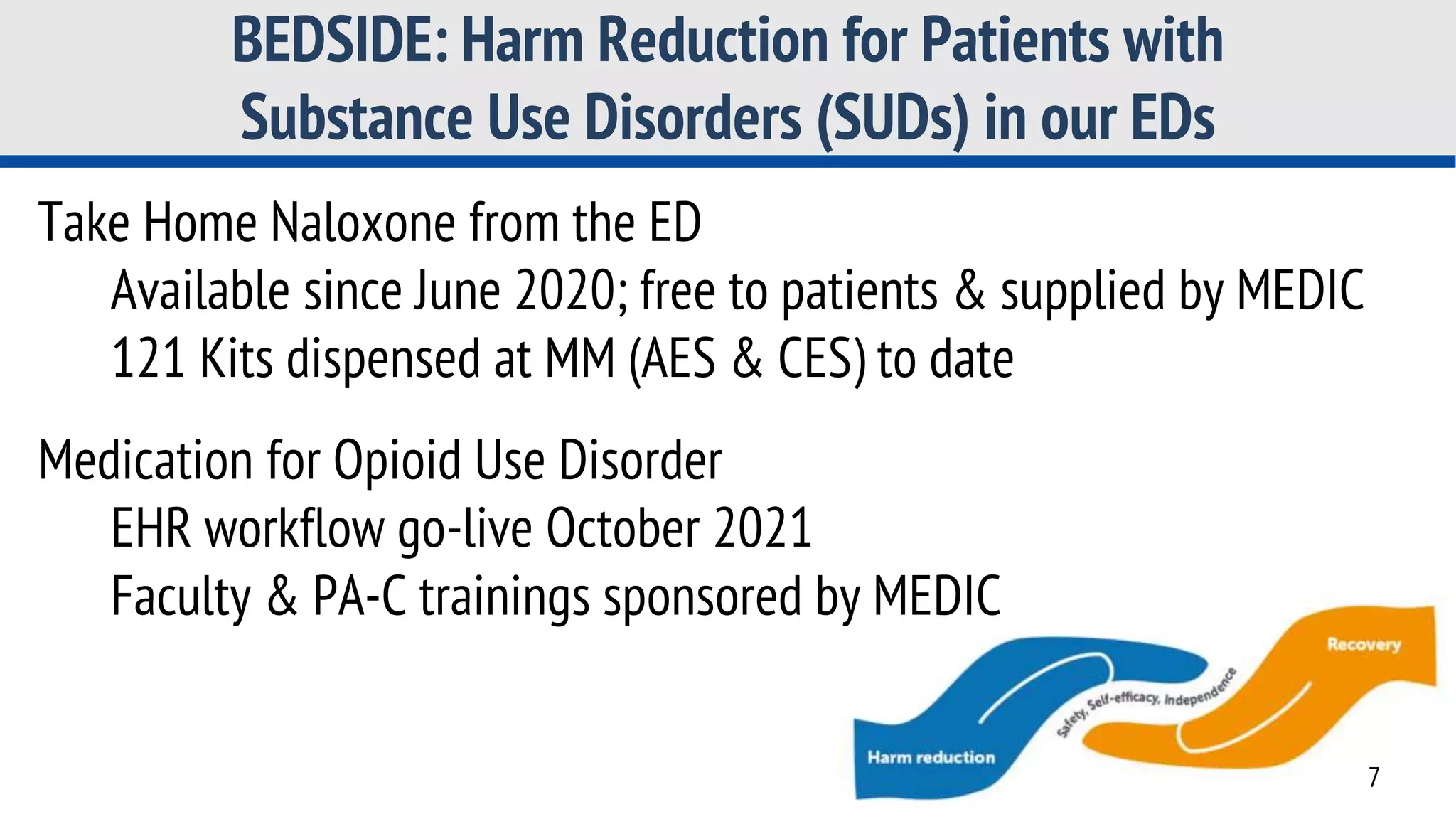 Harm Reduction for Substance Use Disorders | PPTX