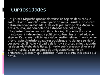 Los mapuches | PPTX
