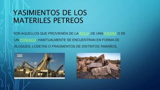 Los materiales pétreos.pptx