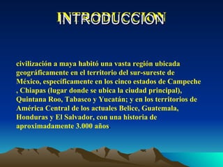 Los mayas | PPT