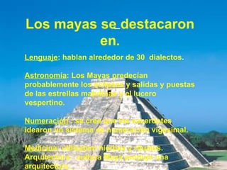 Los mayas eli | PPT