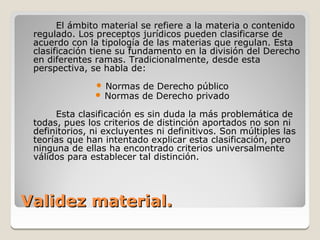 UJAT - Los ámbitos de las normas jurídicas | PPT