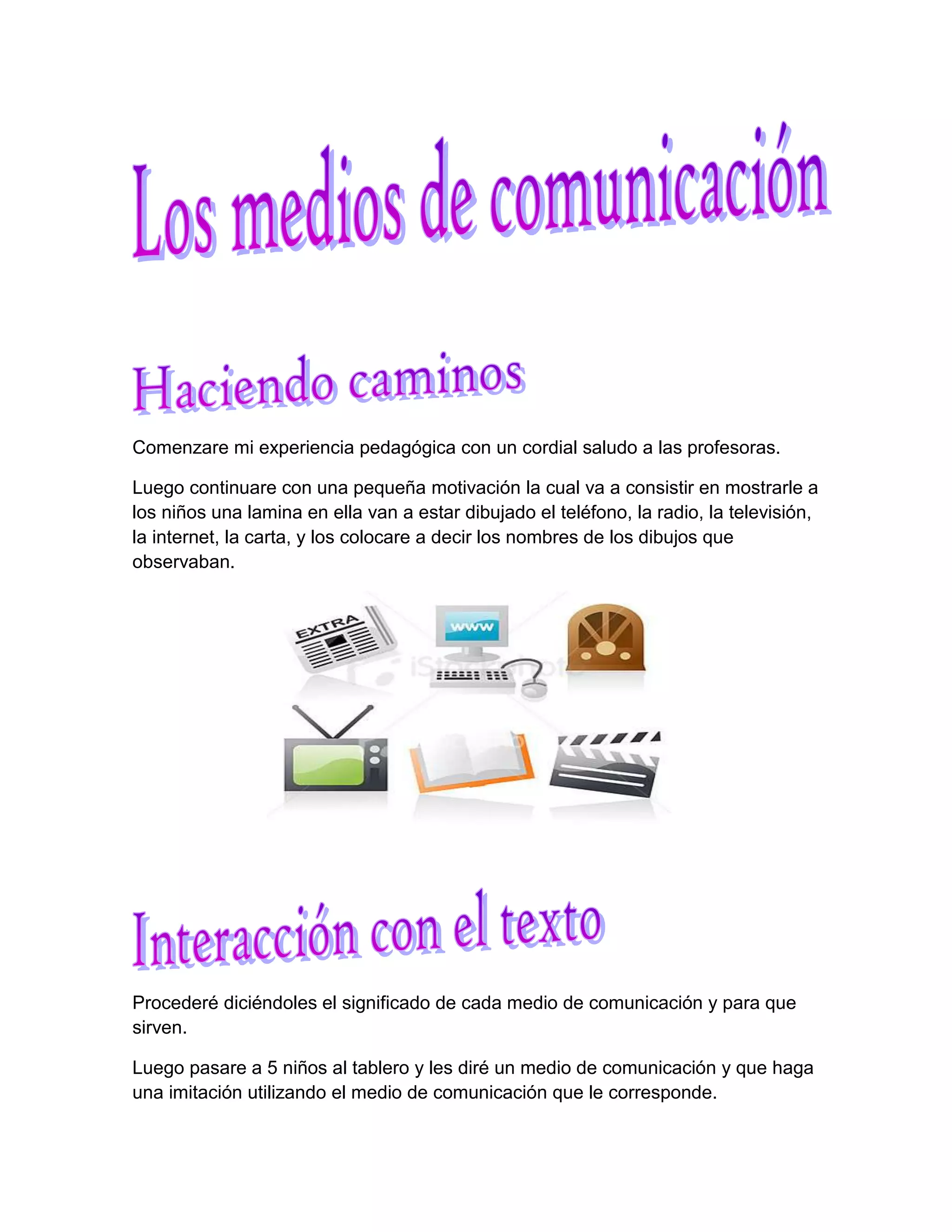 Los medios de comunicación dayixx | DOCX