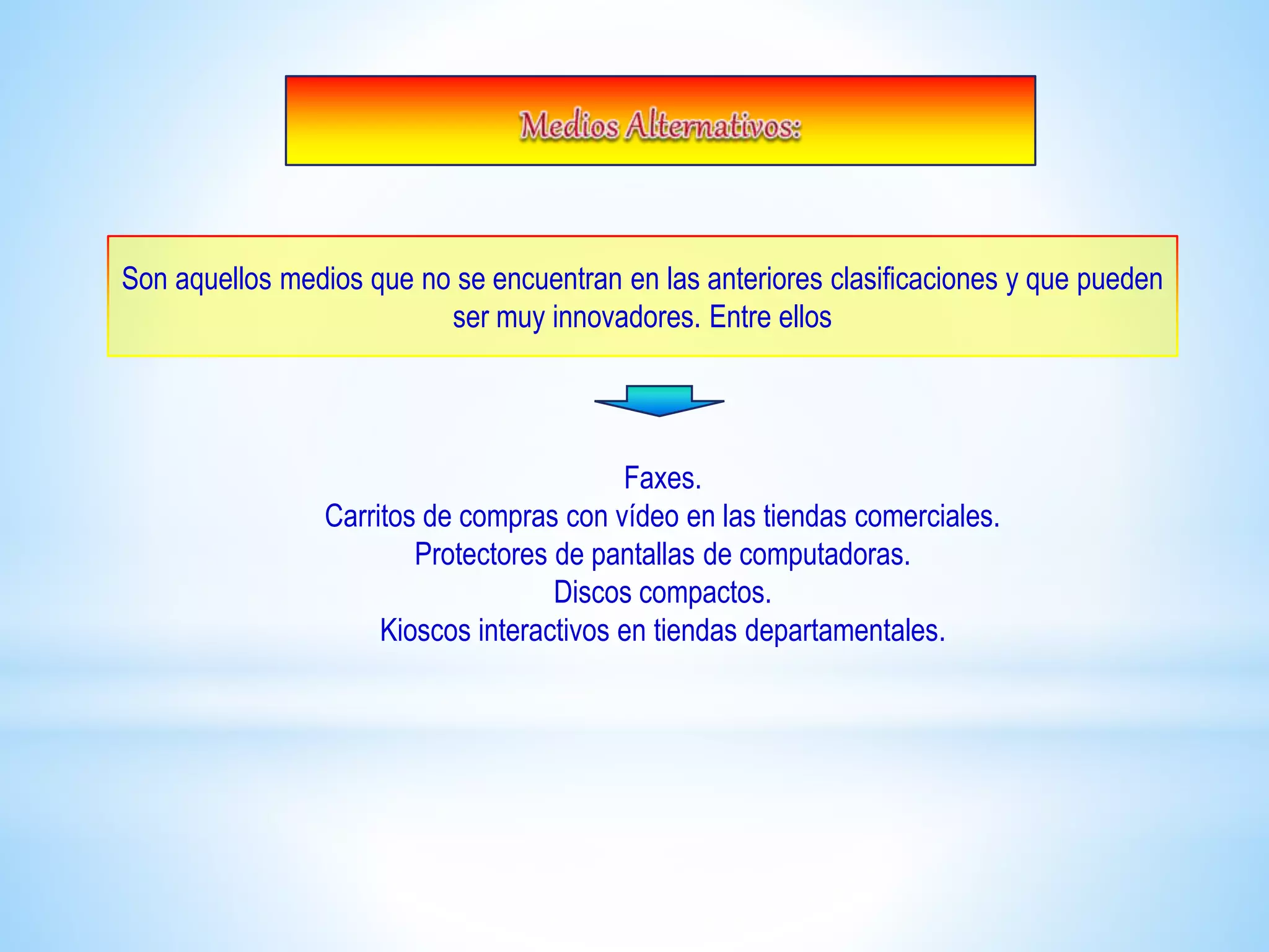 Los medios de comunicacion | PPTX