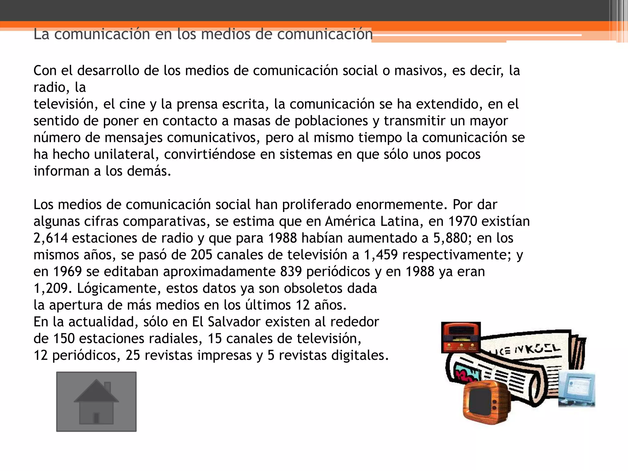 Los medios de comunicasion | PPTX | Genres