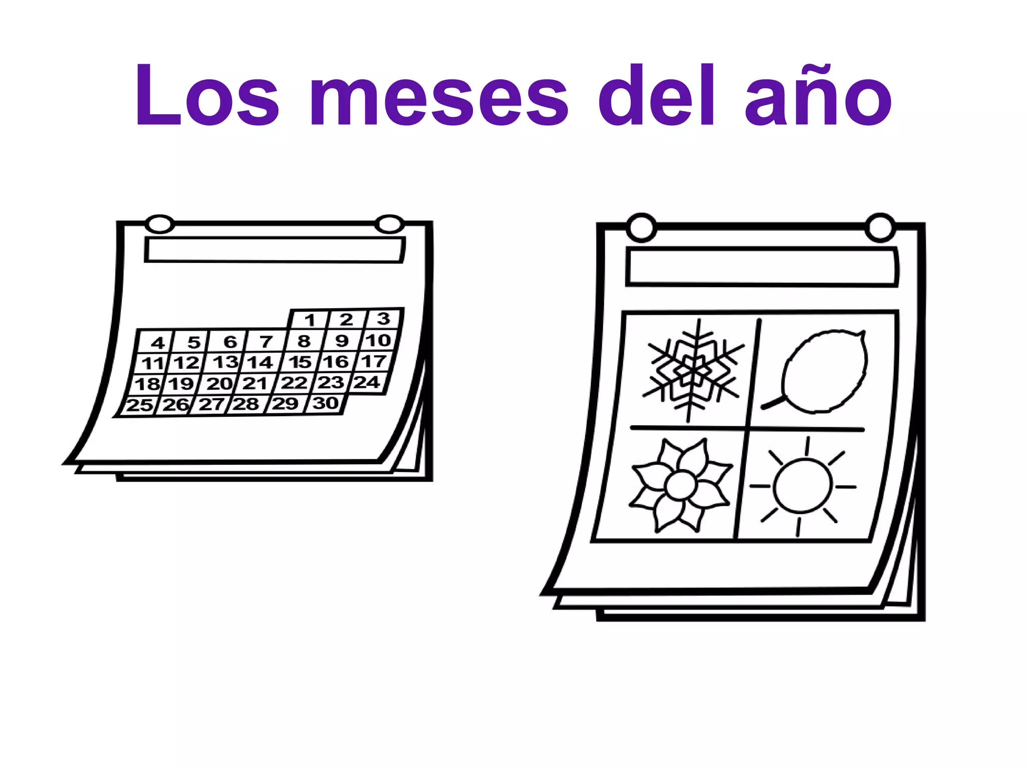 Los meses del año | PDF