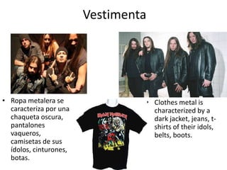 Los metaleros | PPTX