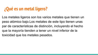 Una descripción de los metales ligeros.pdf