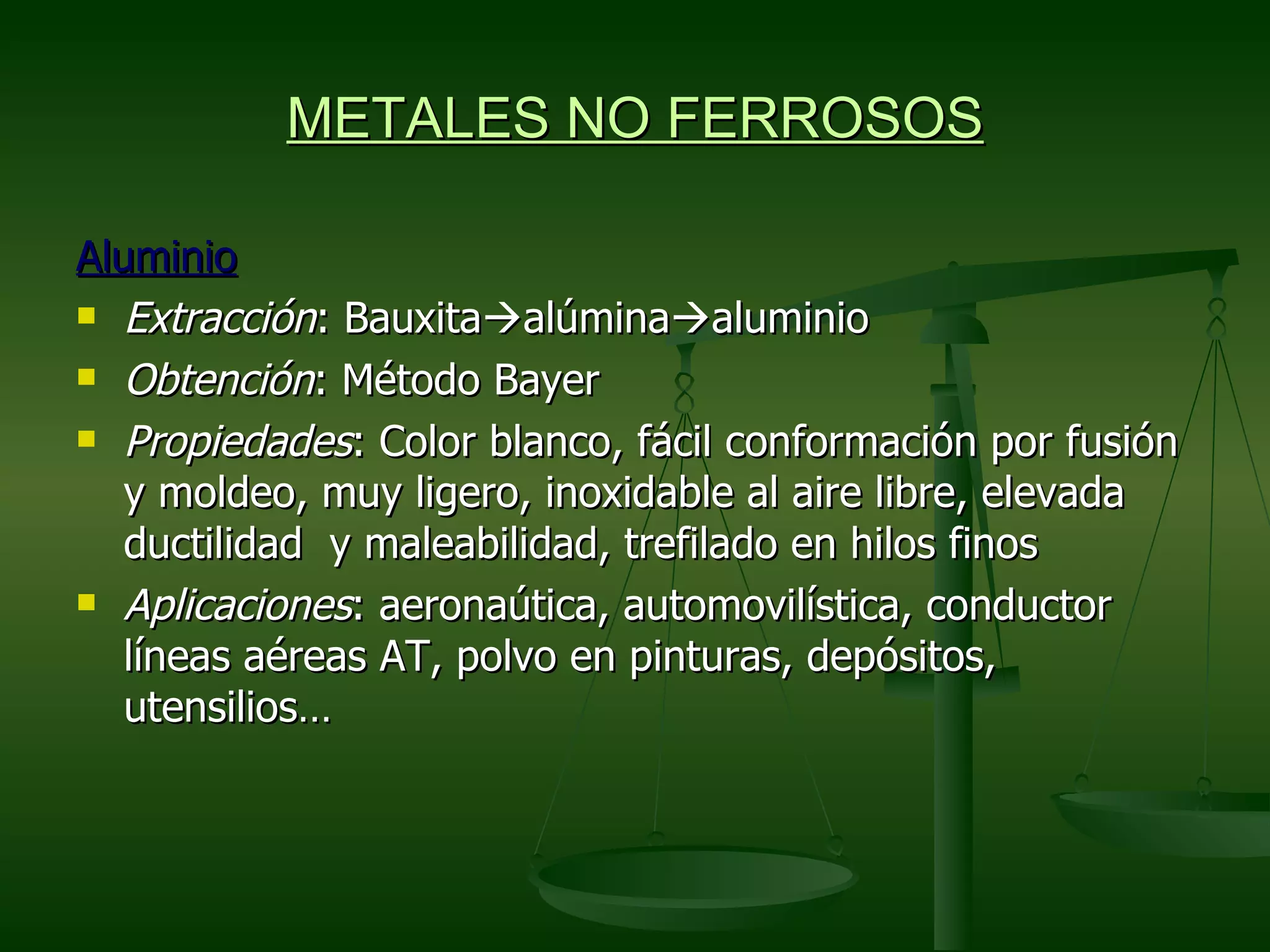 Los Metales Presentacion | PPT