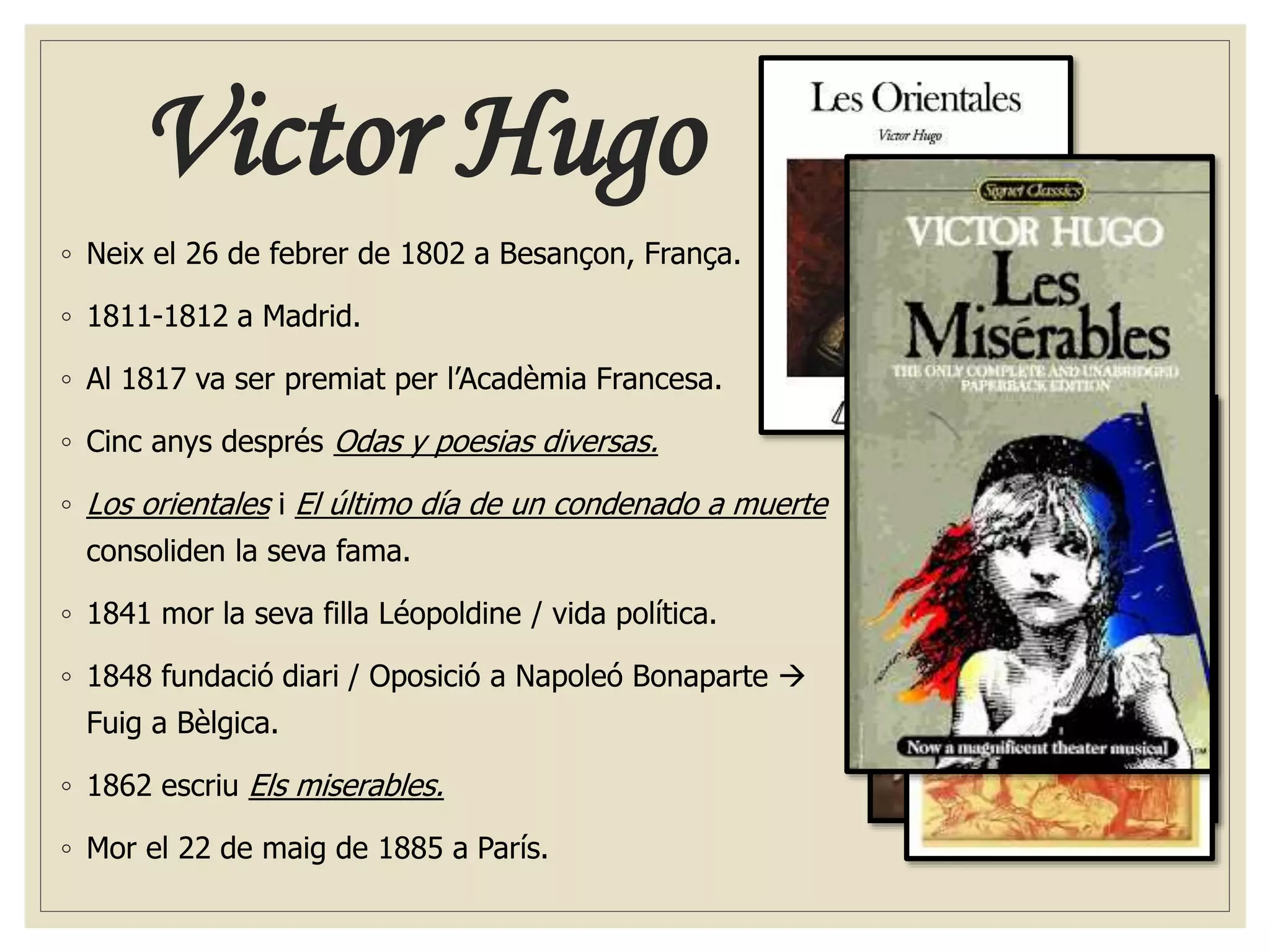 Los miserables - Victor Hugo | PPTX