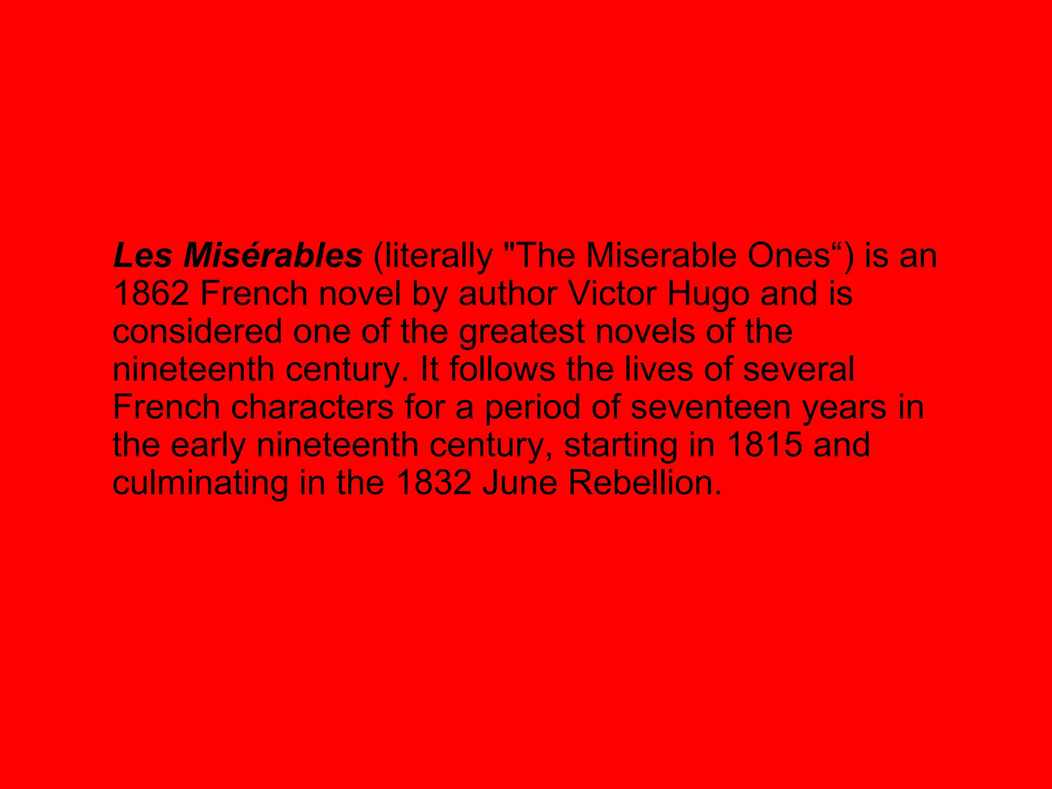 Los miserables ampli 1 | PPT