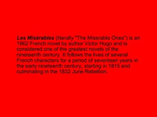 Los miserables ampli 1 | PPT