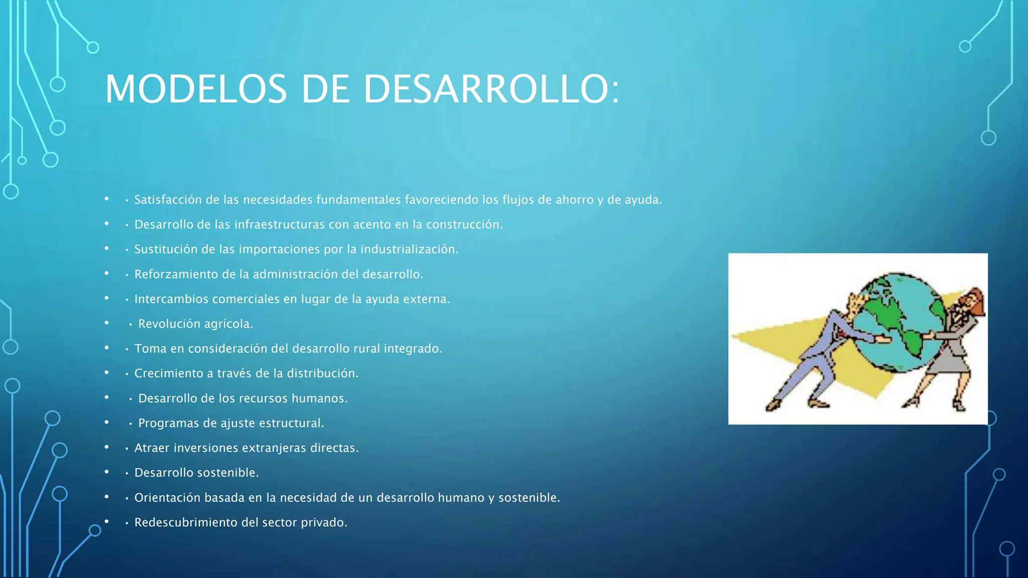 LOS MODELOS DE DESARROLLO ECONOMICO Y LAS IDIOLOGIAS.pptx