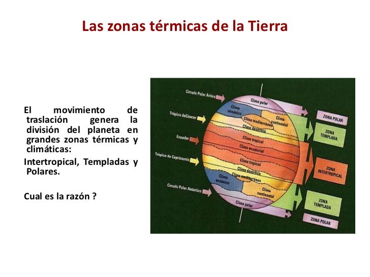 Zonas térmicas de la Tierra qué son, características, flora, fauna