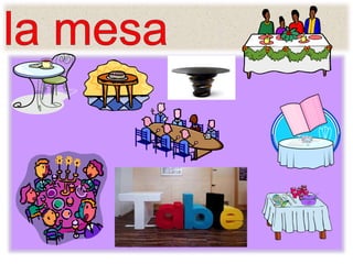 Los muebles/Furniture | PPTX