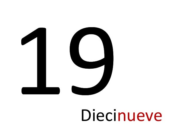 Diecinueve
