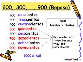 Numbers 0 - 1,000,000 | PPT