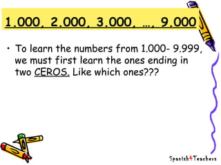 Numbers 0 - 1,000,000 | PPT