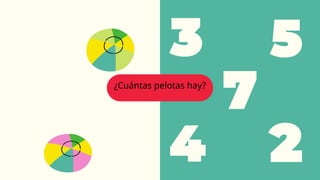 Los números del 1 al 5 kinder y primero. | PPTX