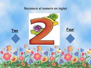Los números en ingles | PPTX