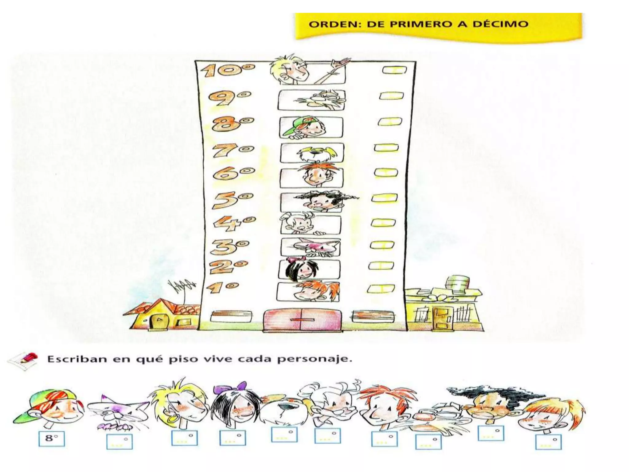 Los números ordinales | PPTX