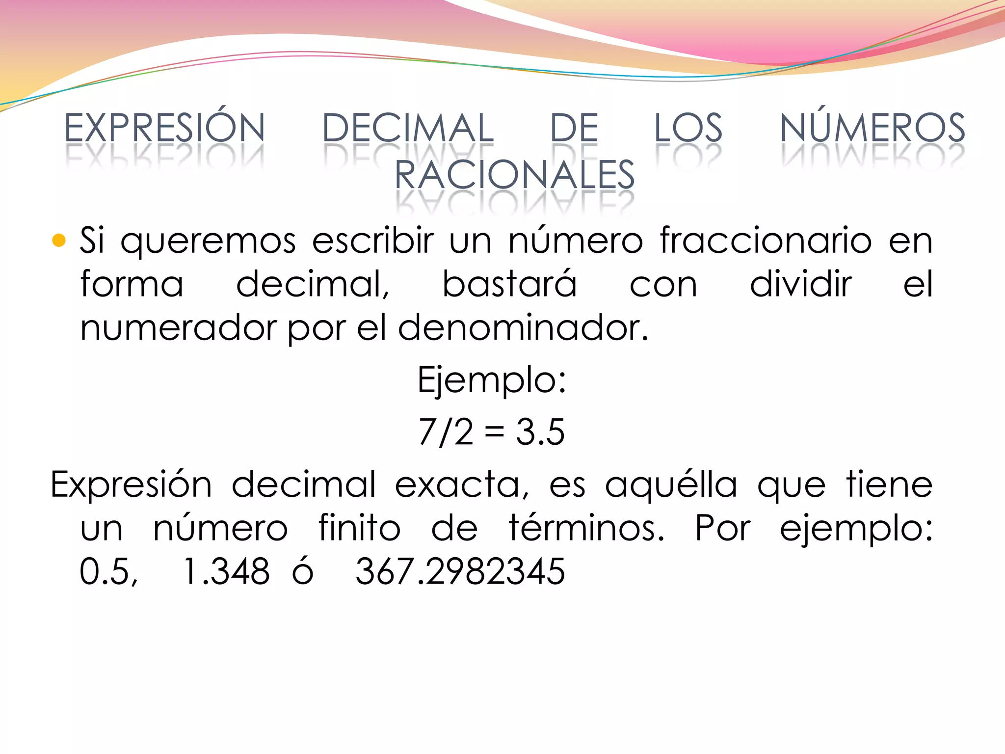 Los NúMeros Racionales E Irracionales | PPTX