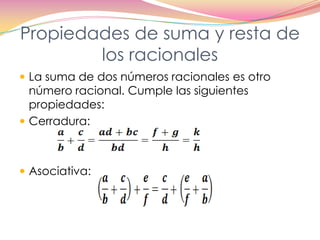 Los NúMeros Racionales E Irracionales | PPTX