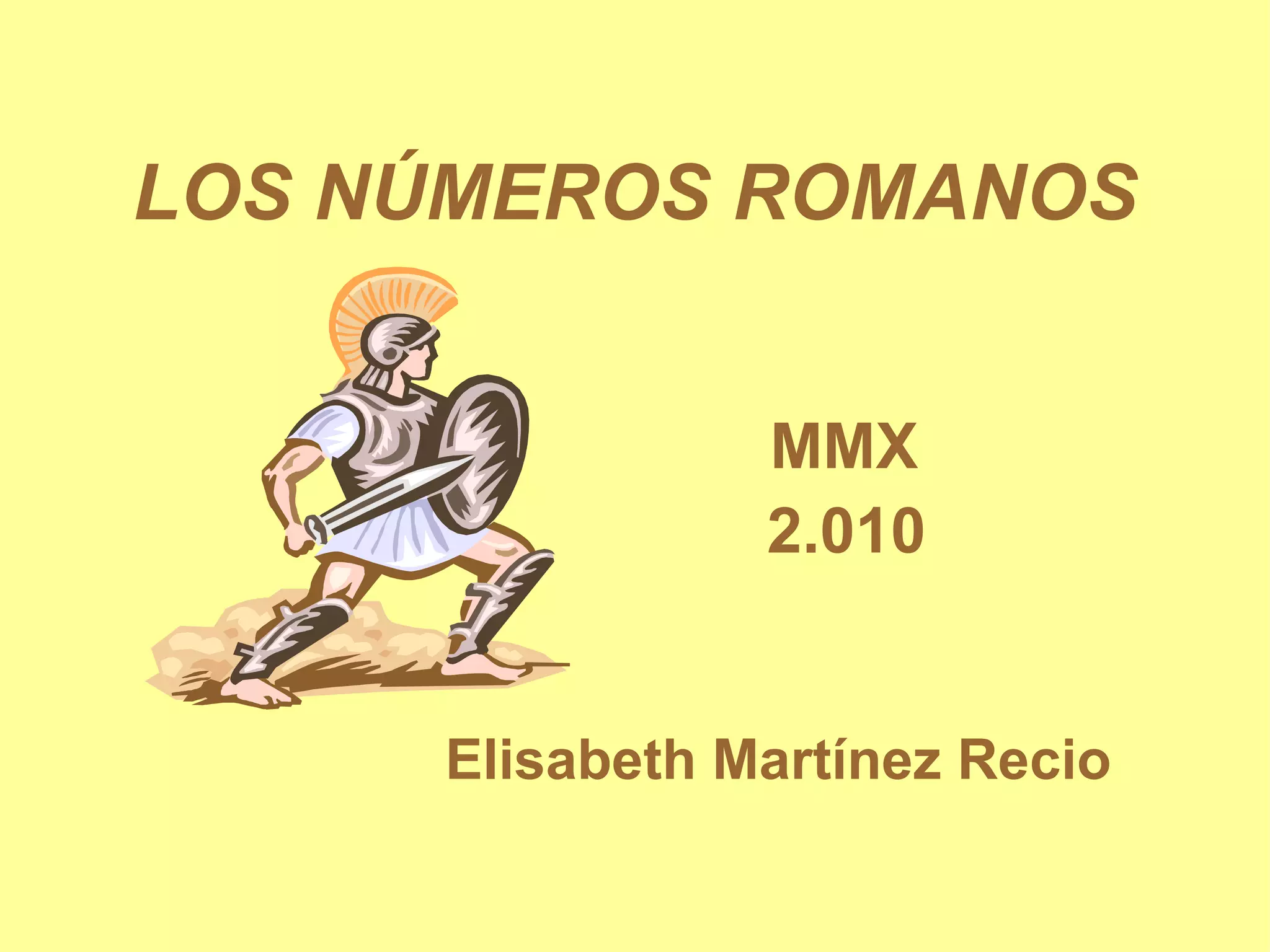 Los NúMeros Romanos | PPT
