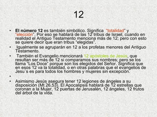 Los números y la biblia | PPT