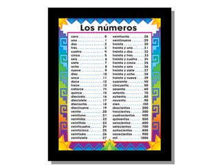 Los Numeros | PPT