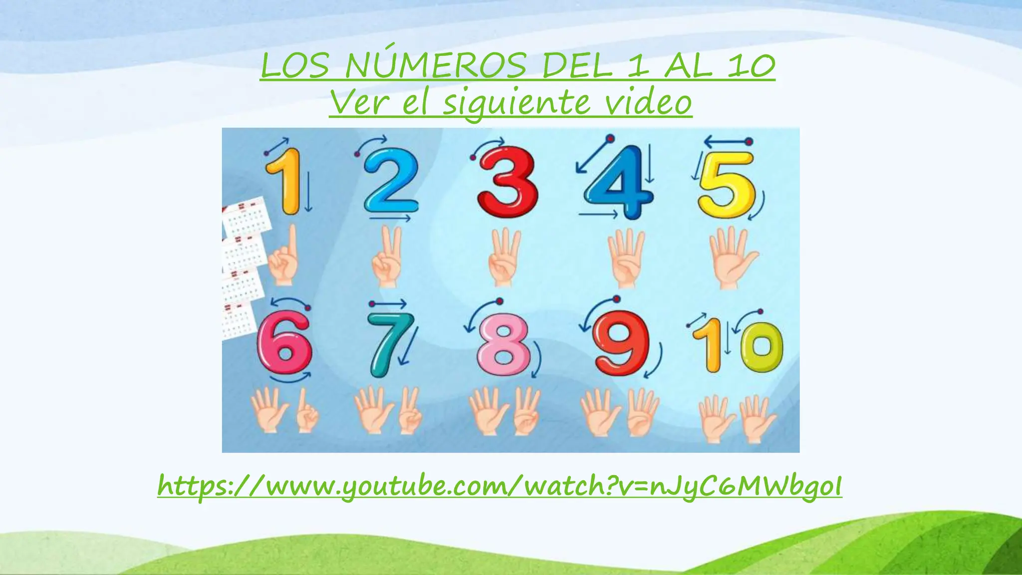 LOS NUMEROS DEL 1 AL 10 PRIMARIA Y PREESCOLAR | PPTX | Daycare and Pre ...