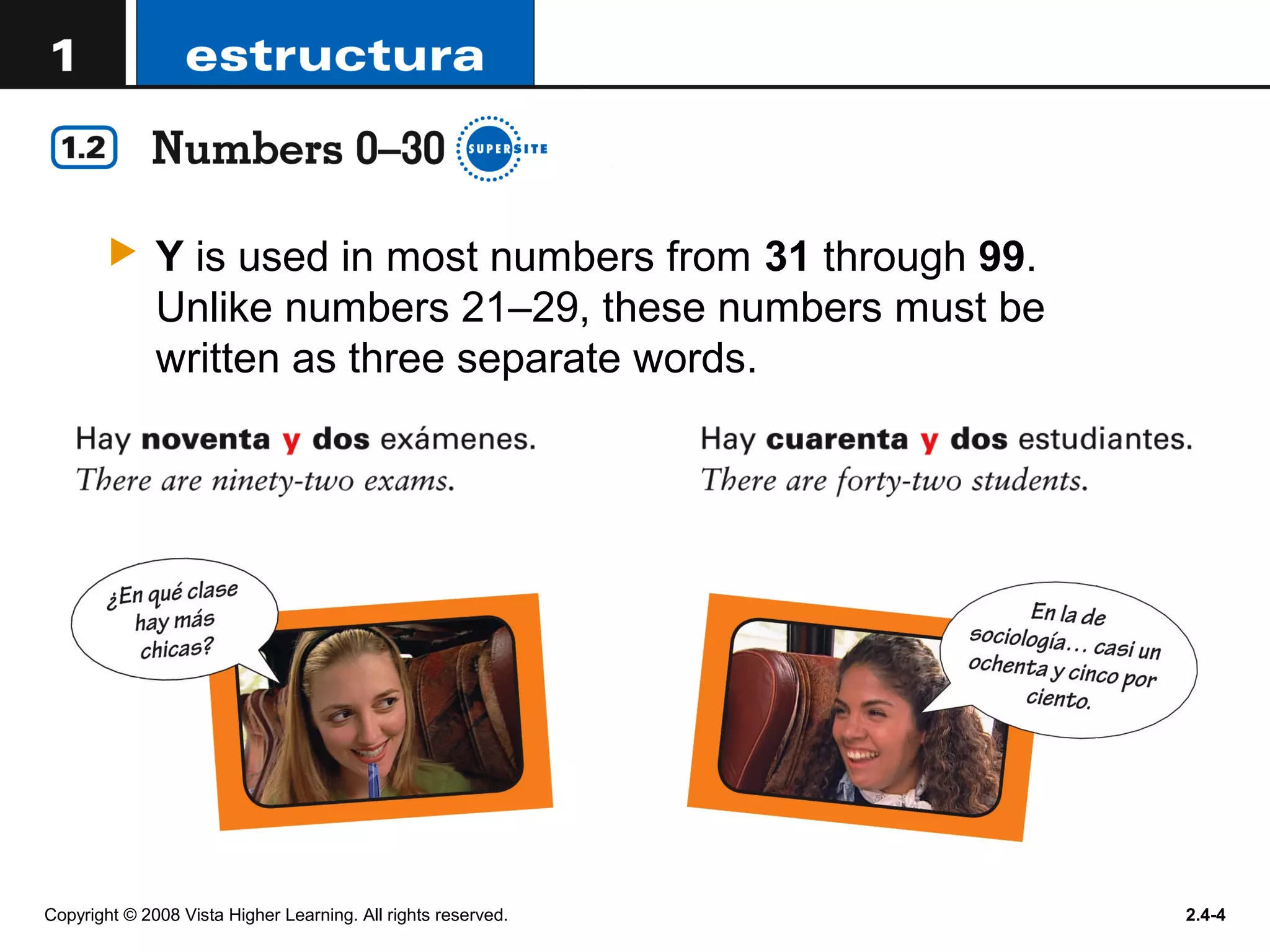 Los números powerpoint | PPT