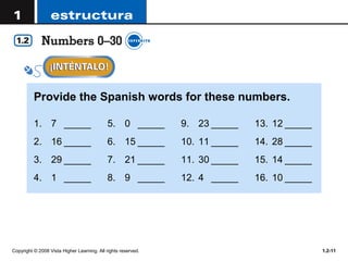 Los números powerpoint | PPT