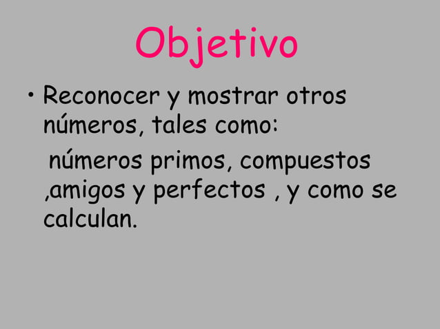 Los Números | PPT