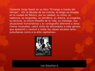 Los orígenes del tango en méxico | PPTX