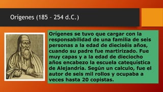 Los Padres de la Iglesia, historia y biografia | PPTX