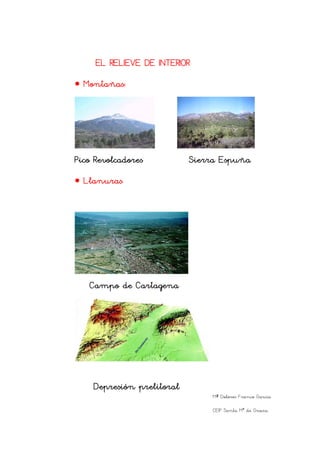Los paisajes de la region de murcia corregido | PDF