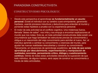 Los paradigmas de la educacion | PPT