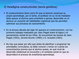 Los paradigmas de la educacion | PPTX