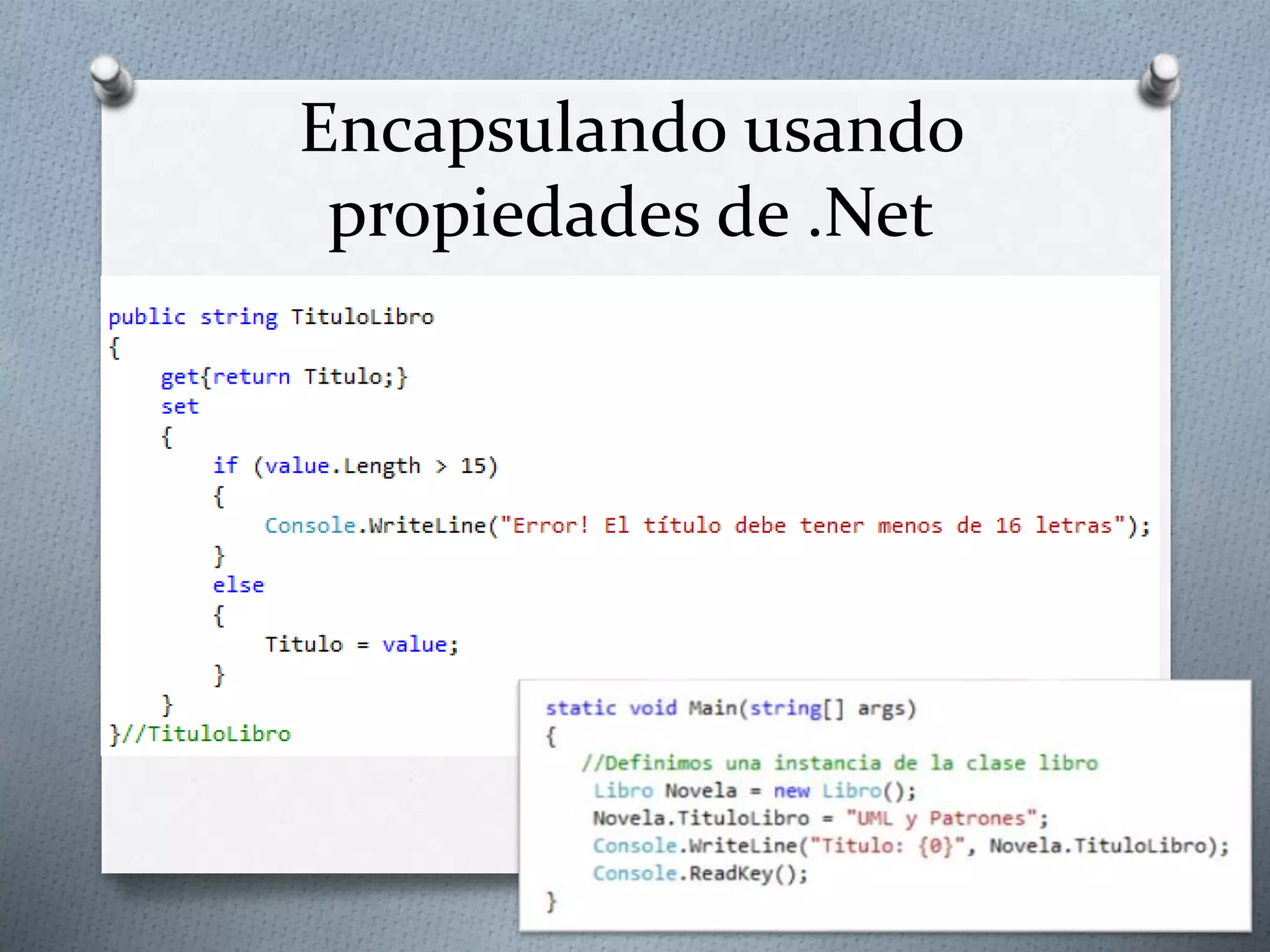 Los pilares de la poo | PPTX