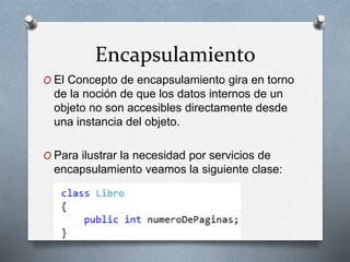 Los pilares de la poo | PPTX