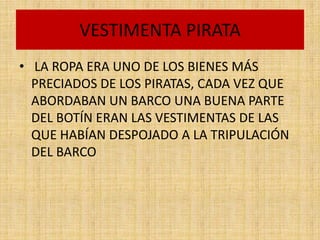 Los piratas | PPTX