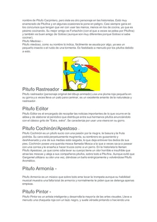 Los pitufos | DOCX