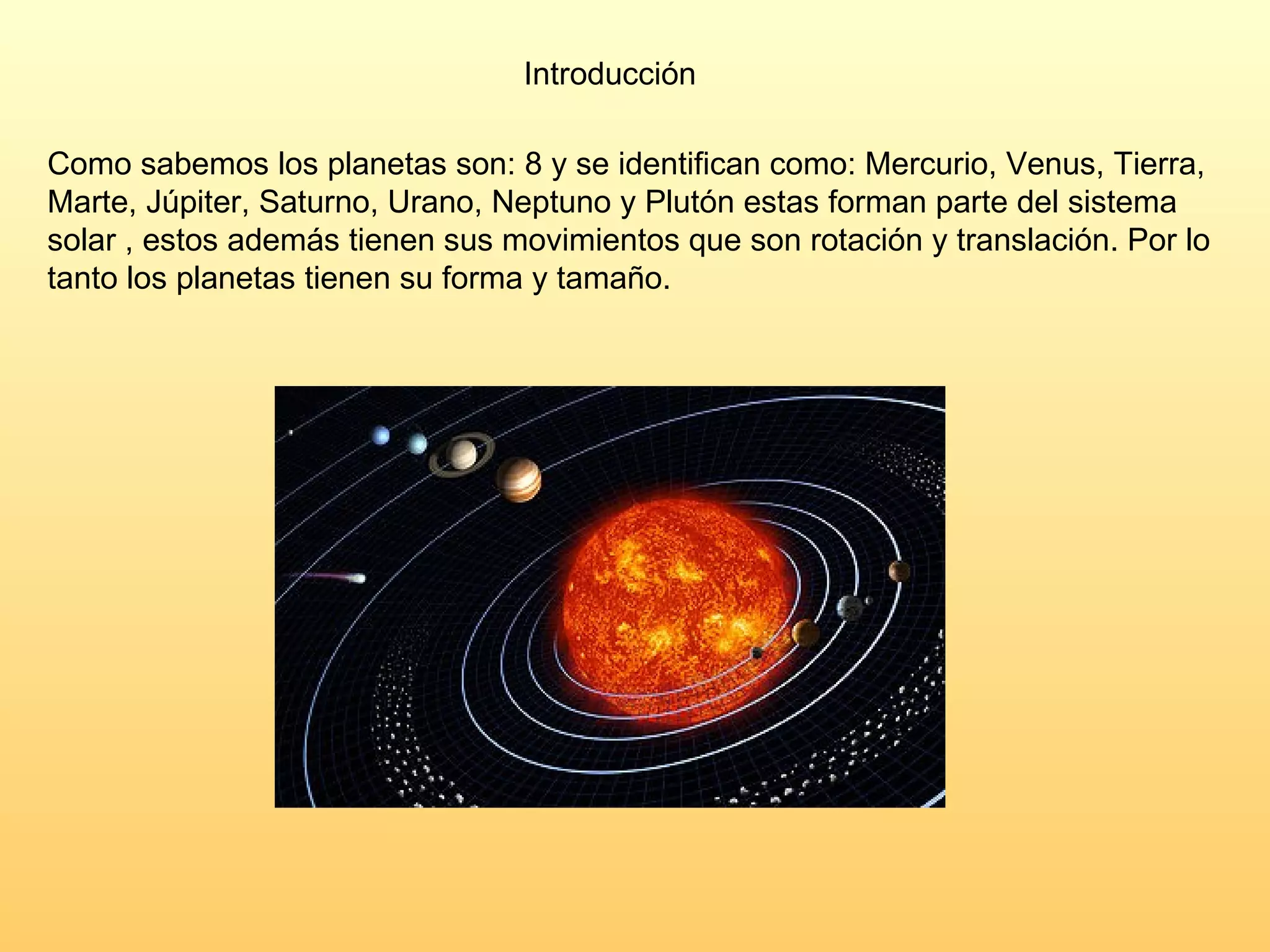 Los planetas del sistema solar | PPT
