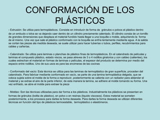 Los plásticos | PPT