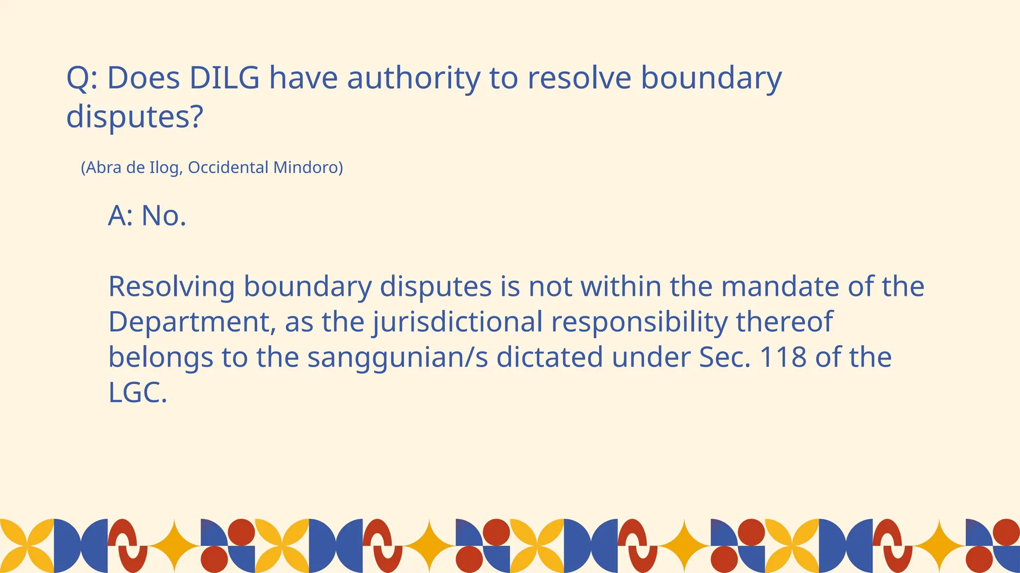DILG Latest Legal Opinions On Governance.pptx.pptx