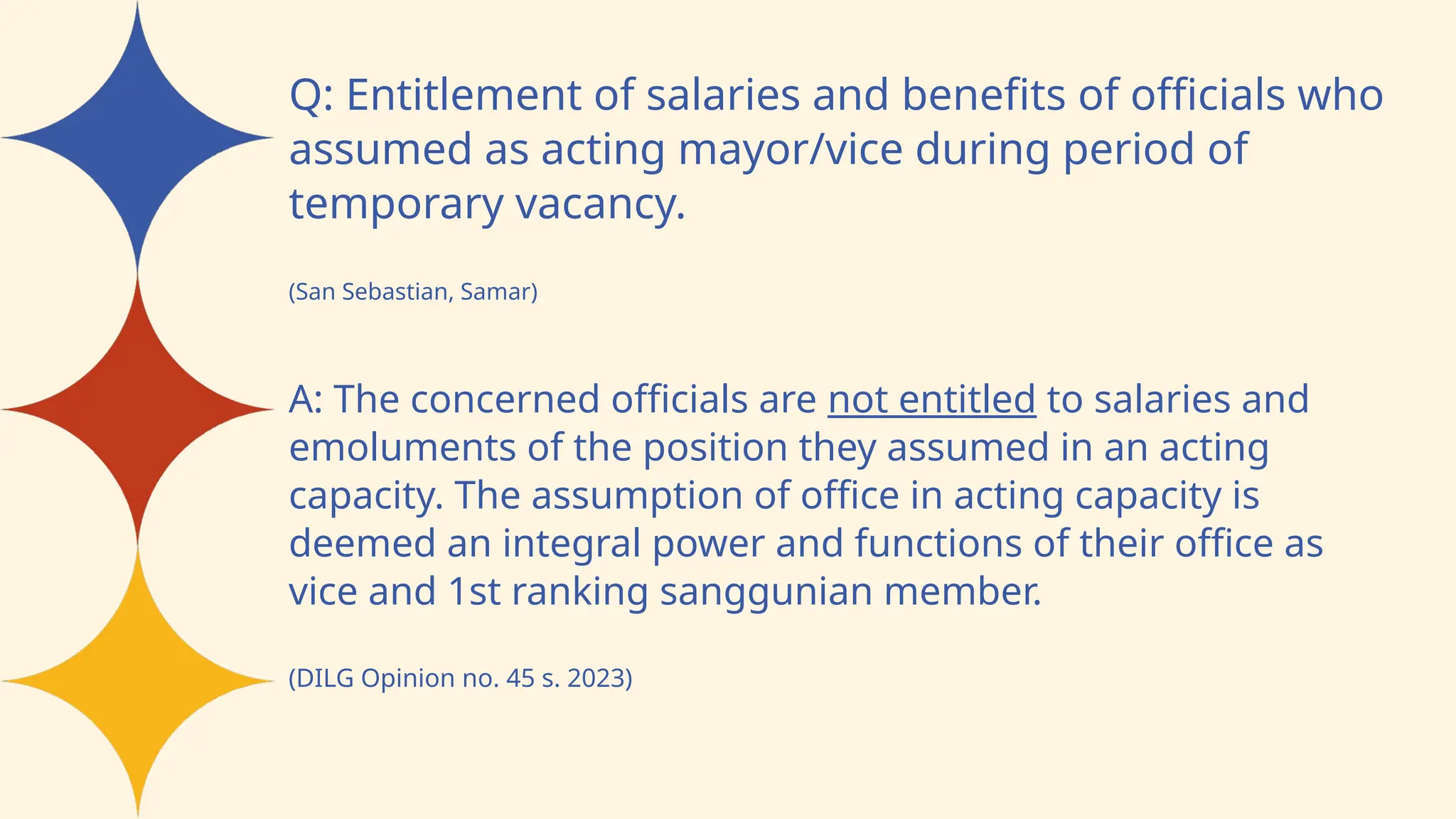 DILG Latest Legal Opinions On Governance.pptx.pptx