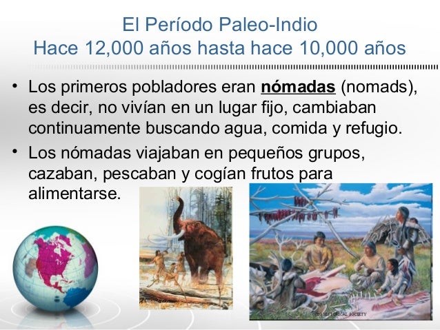 Los primeros pobladores