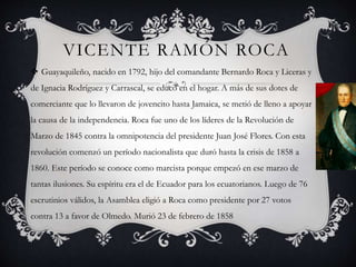 Los primeros presidentes del ecuador | PPTX